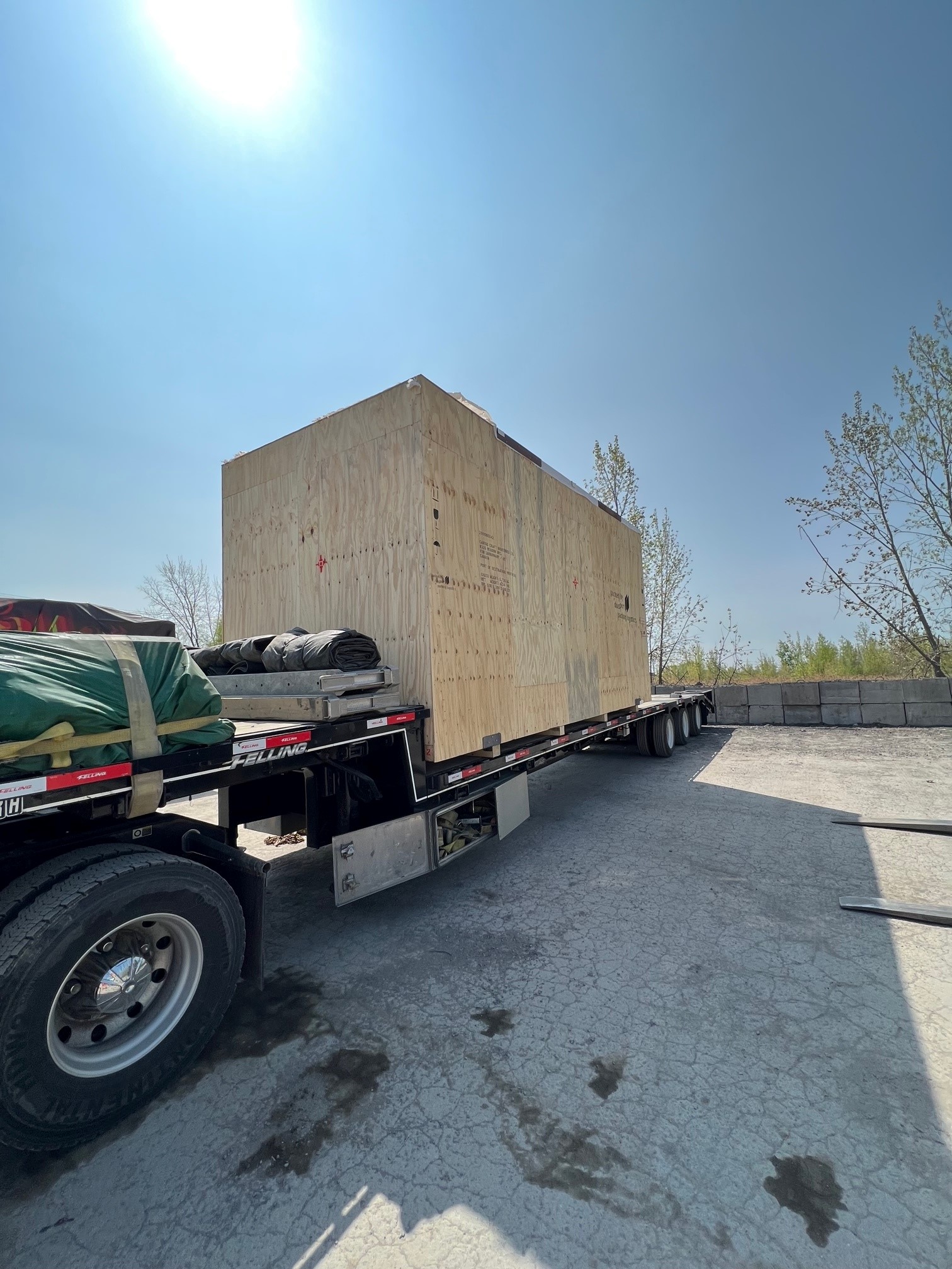 Playbook Logistics - Import & Transport of a Commercial Printing Machine